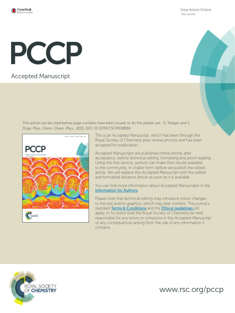 2015.03 - PALAGIN - PCCP - CO Oxidation by PD Bimetallic Nanoalloys | PDF | Catalysis | Adsorption