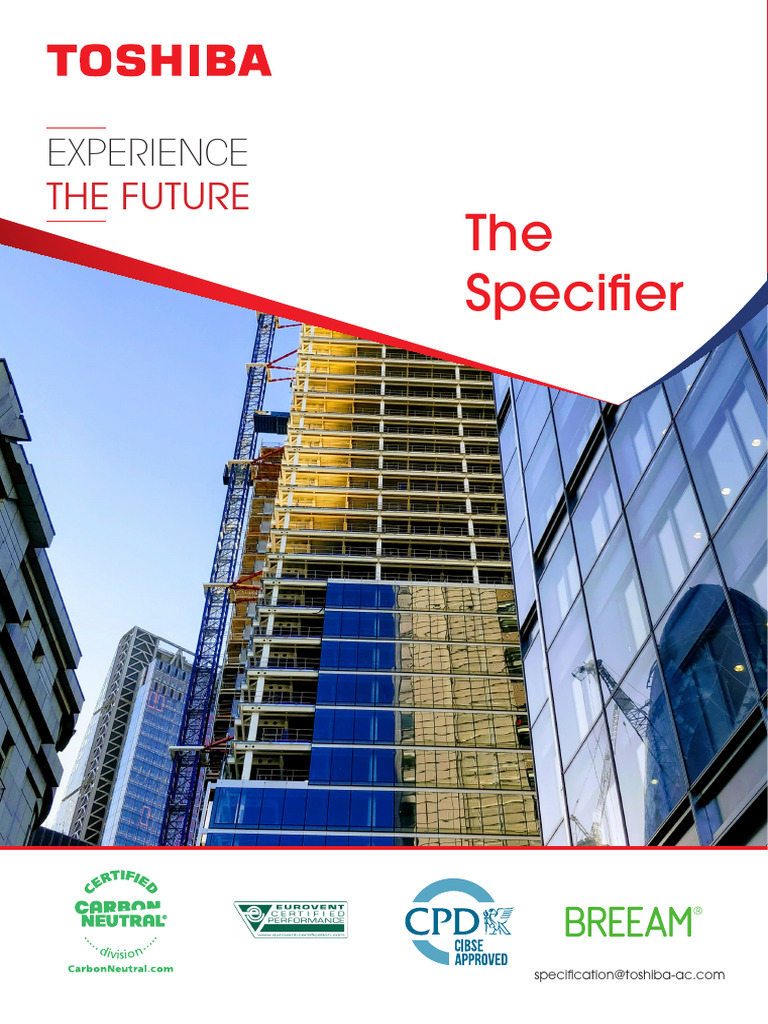 Specifier Brochure | Download Free PDF | Air Conditioning | Thermodynamics