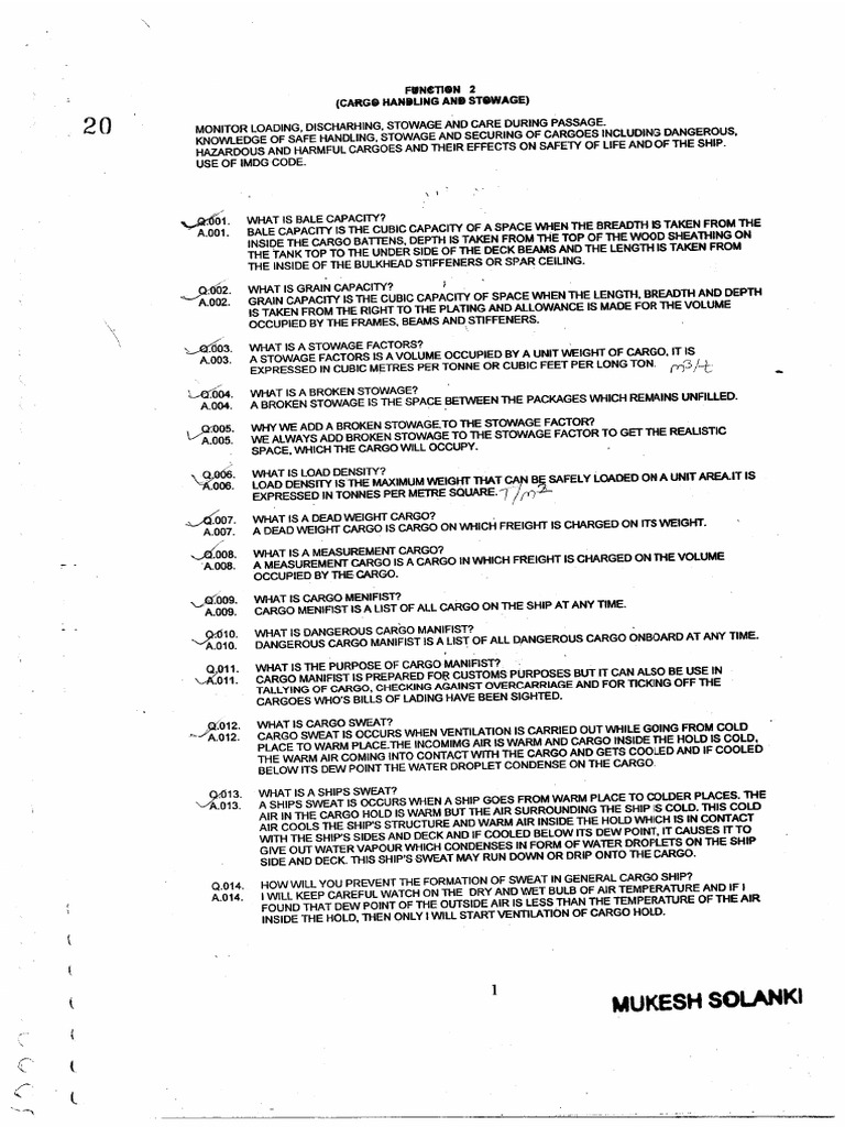 F2 Mukesh Solanki Notes | PDF