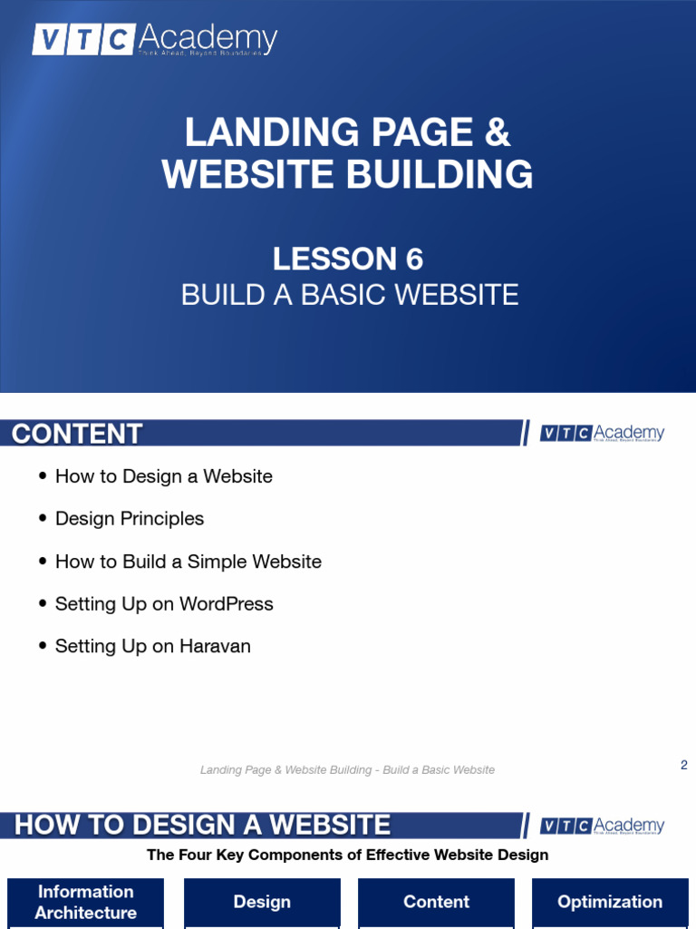 Lesson 6 - Build A Basic Website | Download Free PDF | Websites | Page ...