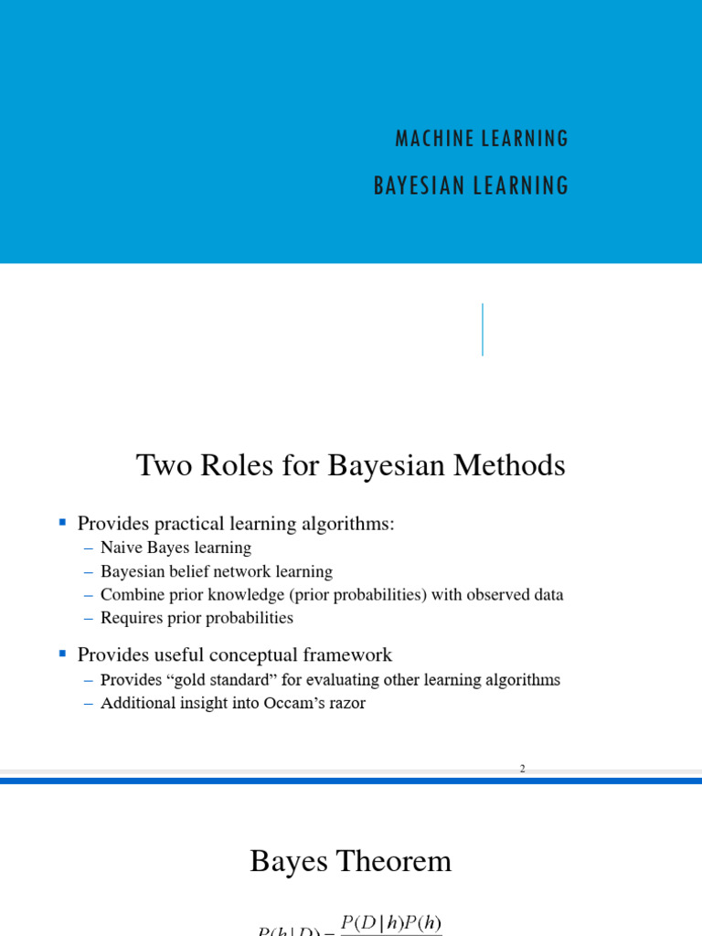Bayesian Learning note | PDF | Bayesian Inference | Statistical ... Bayesian Learning note | PDF | Bayesian Inference | Statistical ...