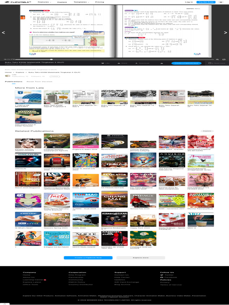 Buku Teks KSSM Matematik Tingkatan 5 (DLP) - Flipbook by Lala FlipHTML5 2 | PDF
