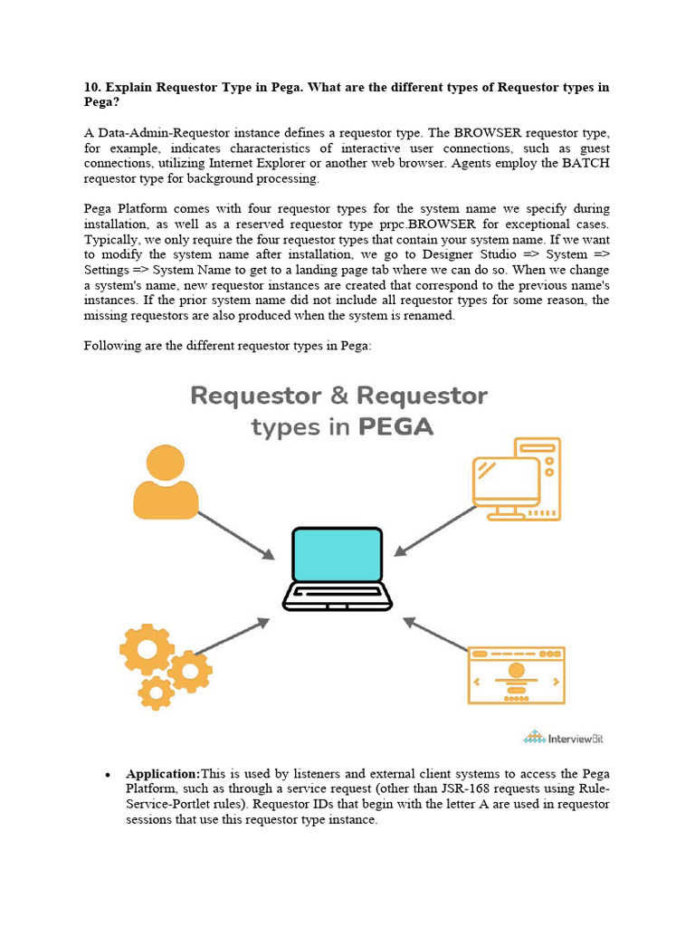 Pega Requestor Types Explained | PDF | Page Layout | Software ...