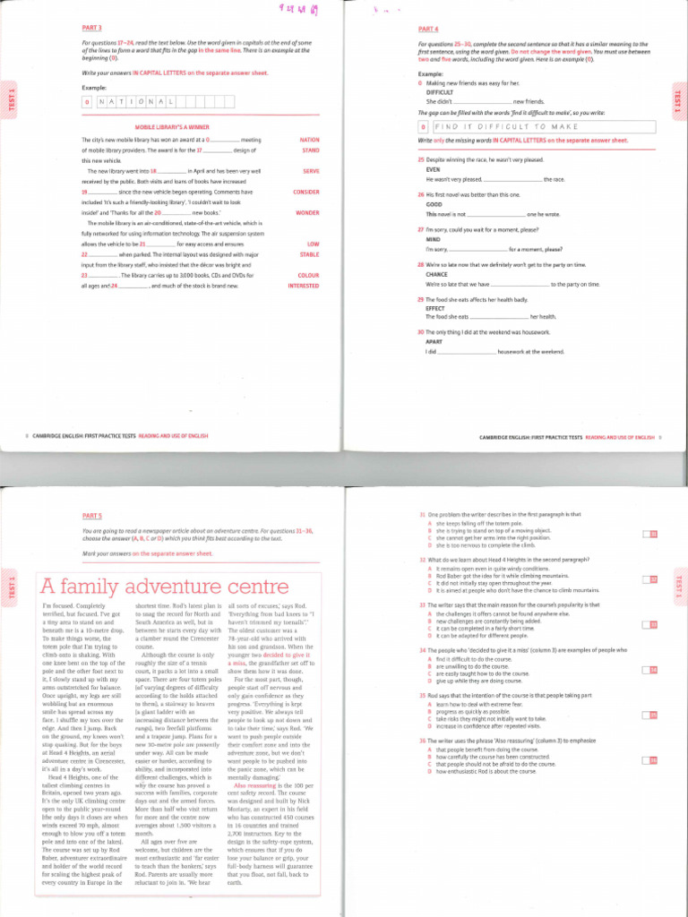 FCE-OXFORD-BOOK-1 Imprimir | PDF