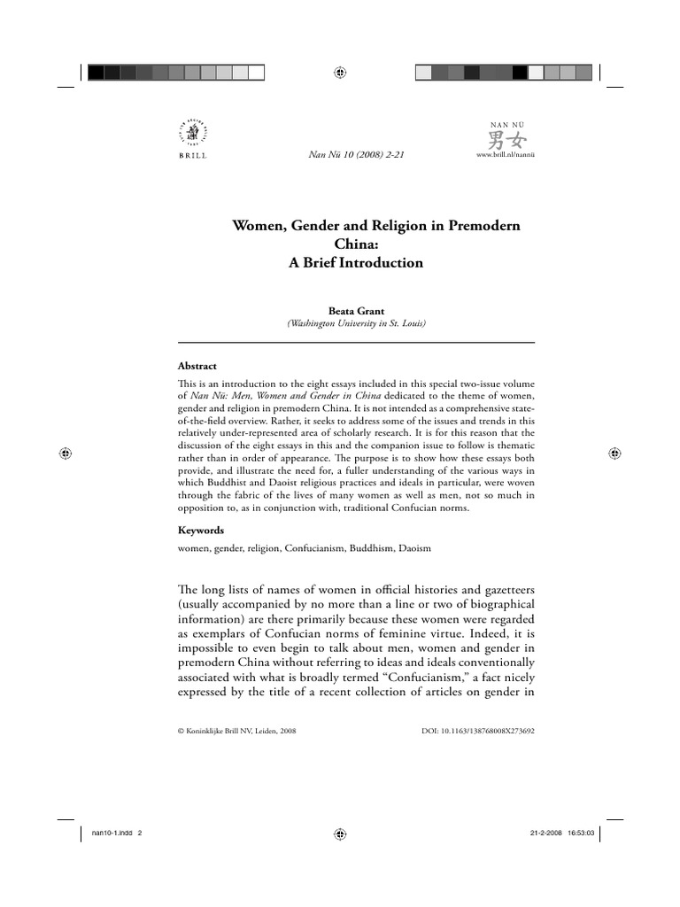 Understanding 'Sangu Liupo' in Context | PDF | Confucianism | Virtue