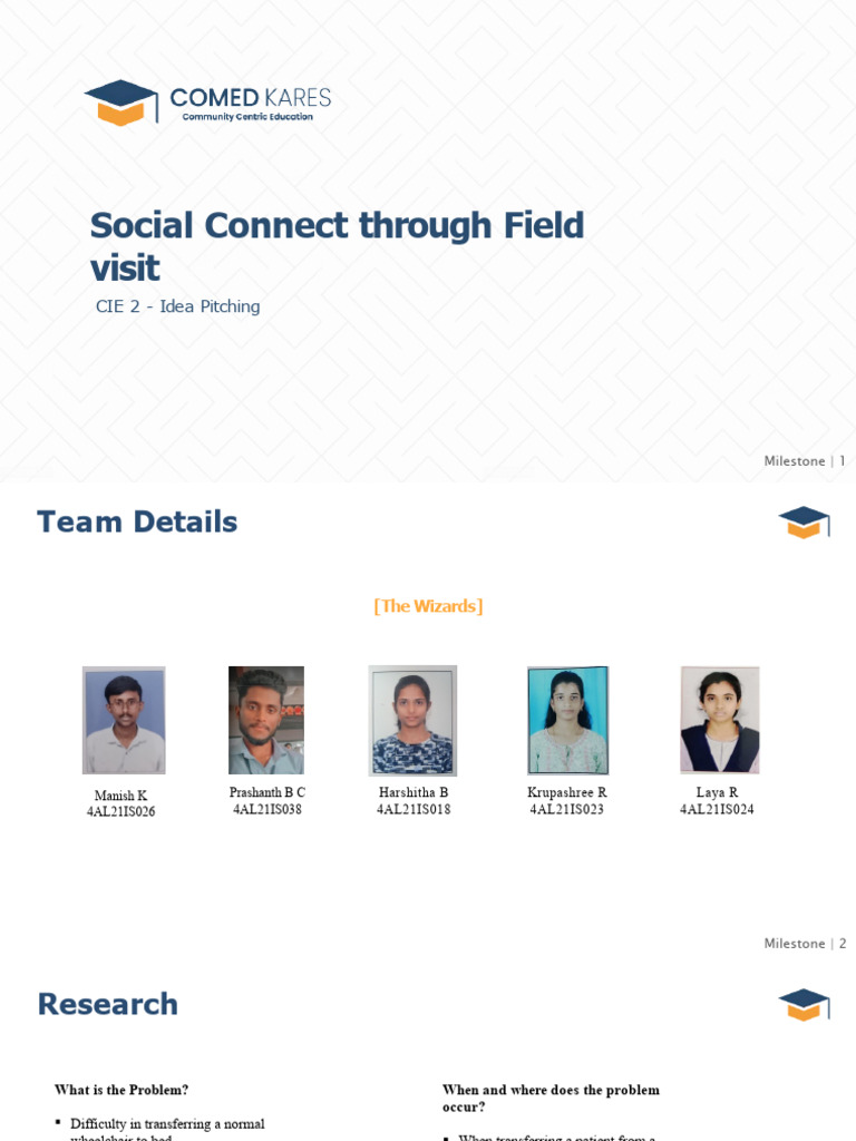 Idea Pitching Template ce2 | PDF | Wheelchair