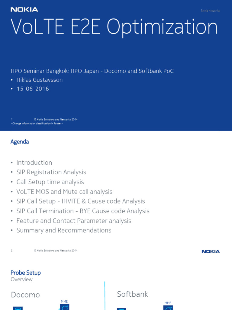 VoLTE E2e Optimization | PDF | Ip Multimedia Subsystem | Session Initiation Protocol