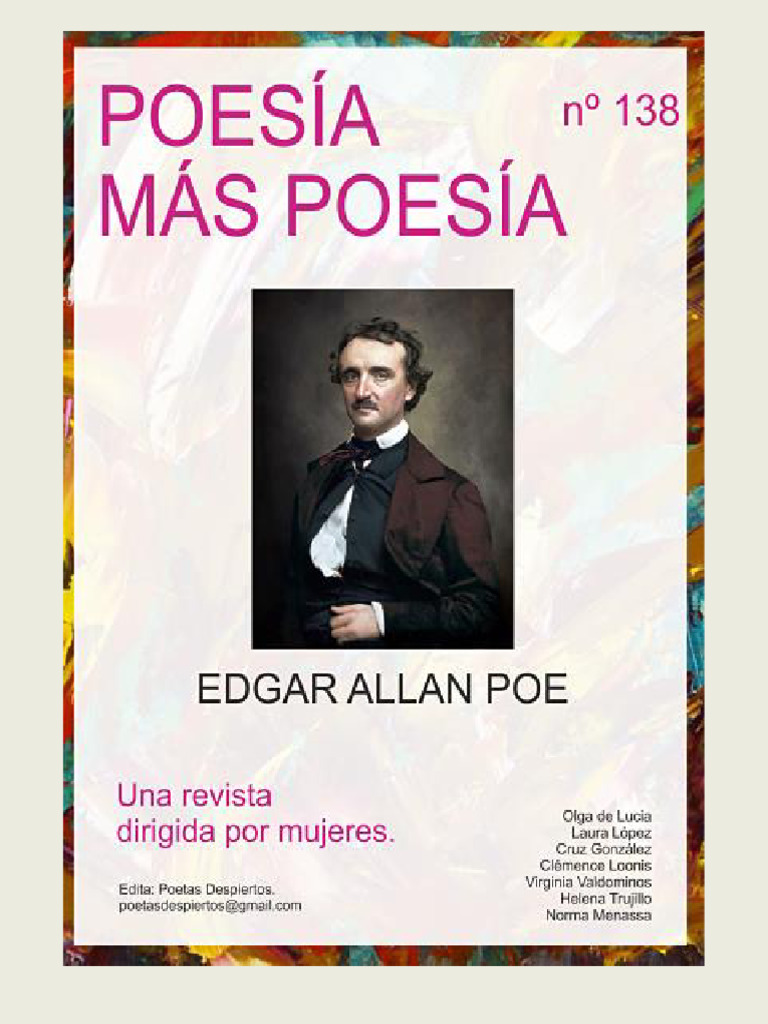 Biografía y Poemas de Edgar Allan Poe | PDF | Edgar Allan Poe | El Cuervo
