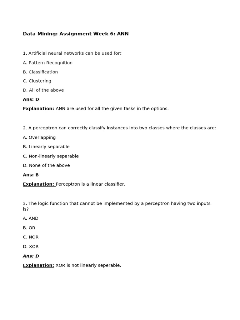 Week 06 Assignment Solution | PDF | Applied Mathematics | Machine Learning