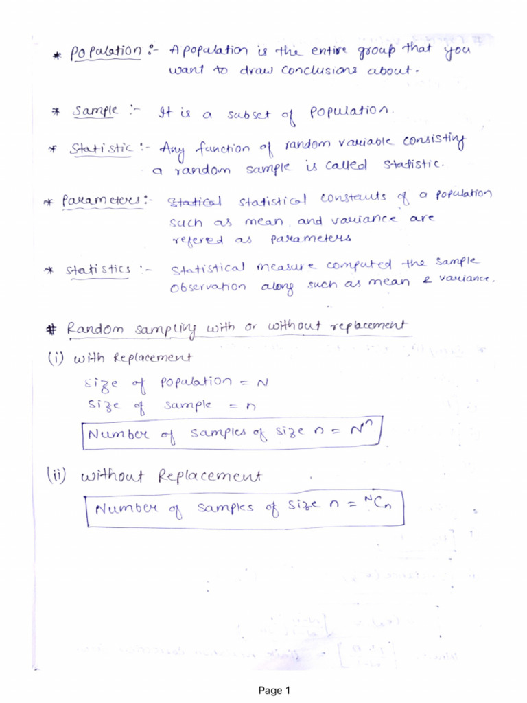 Module 3 (Sampling) EM-IV | PDF