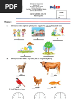 Share Kindergarten-Quarter-1-Assessment-SY-2024-2025-Filipino | PDF ...