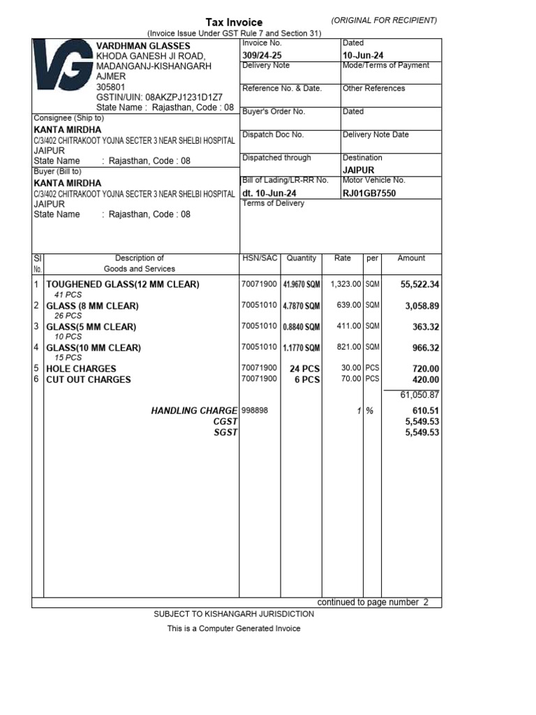 Tax Invoice | PDF | Economies | Public Finance