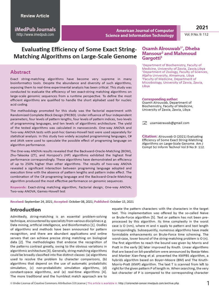 Evaluating_Efficiency_of_Some_Exact_Stri | Download Free PDF | Analysis ... Evaluating_Efficiency_of_Some_Exact_Stri | Download Free PDF | Analysis ...