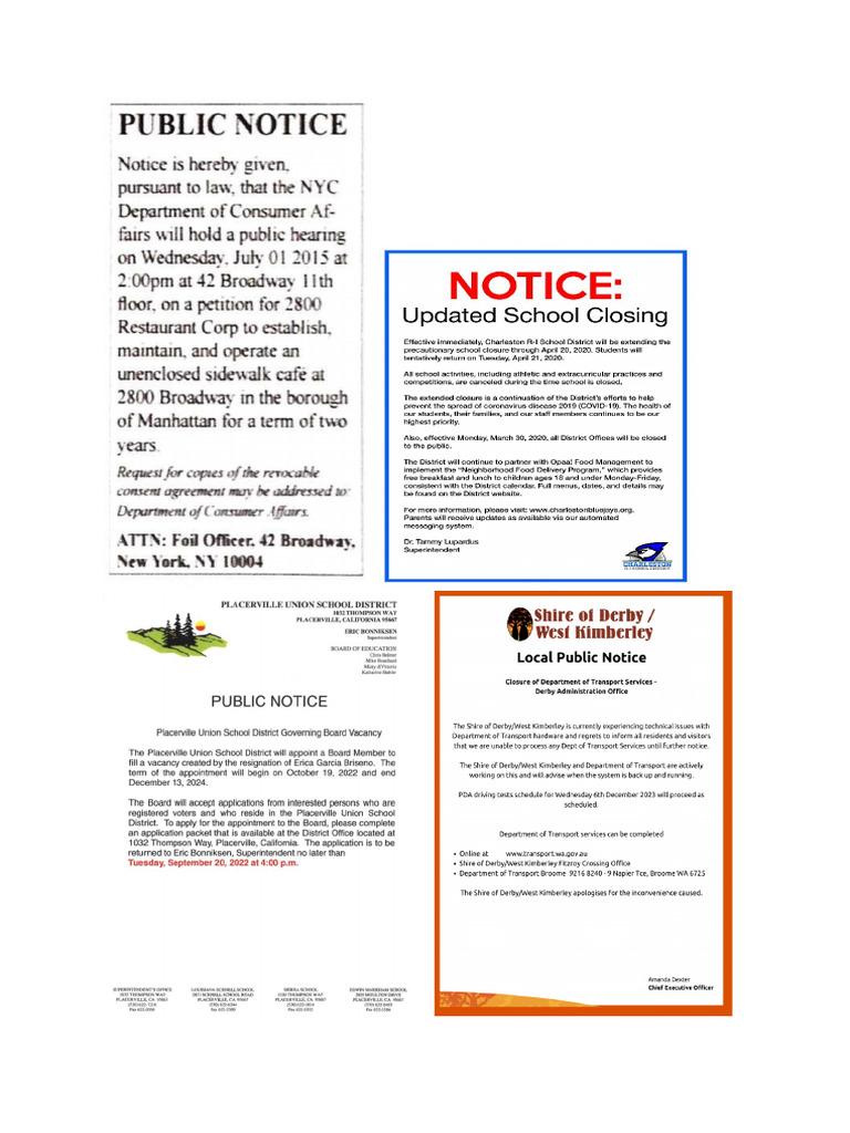 Notice | PDF