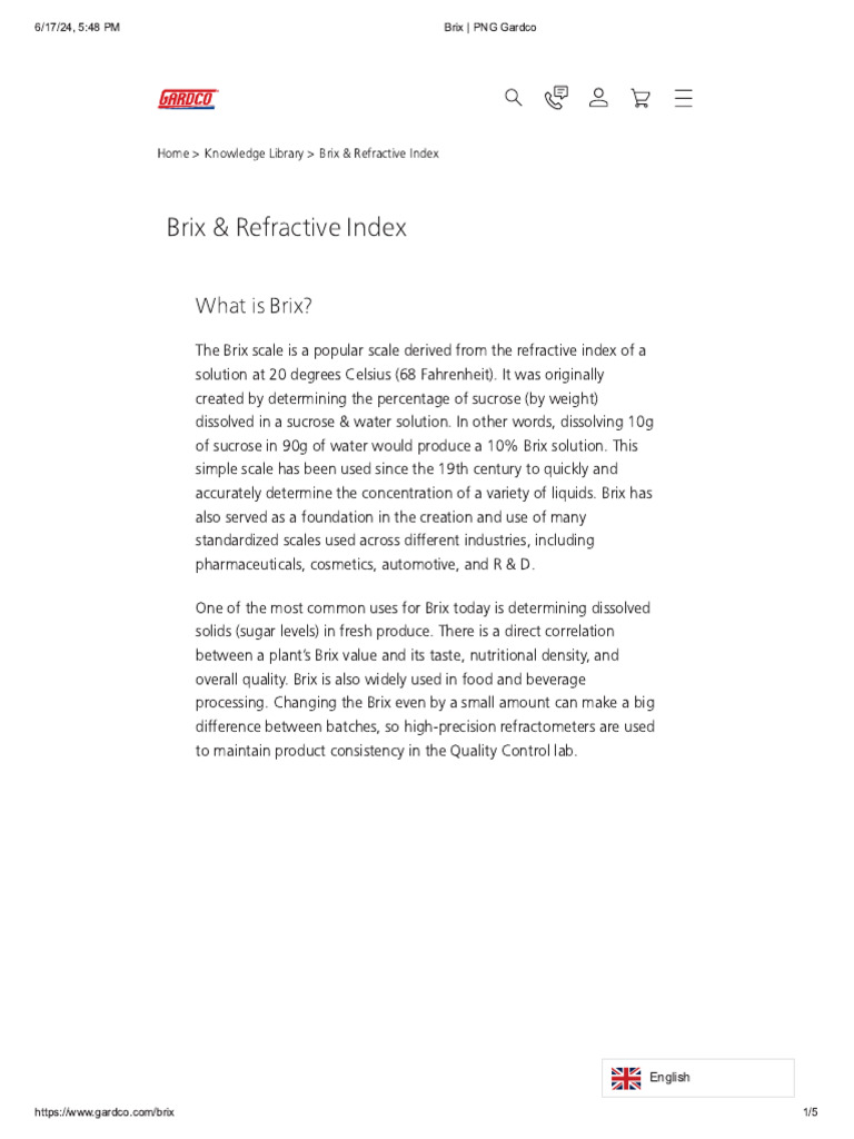 Brix - PNG Gardco-1 | PDF