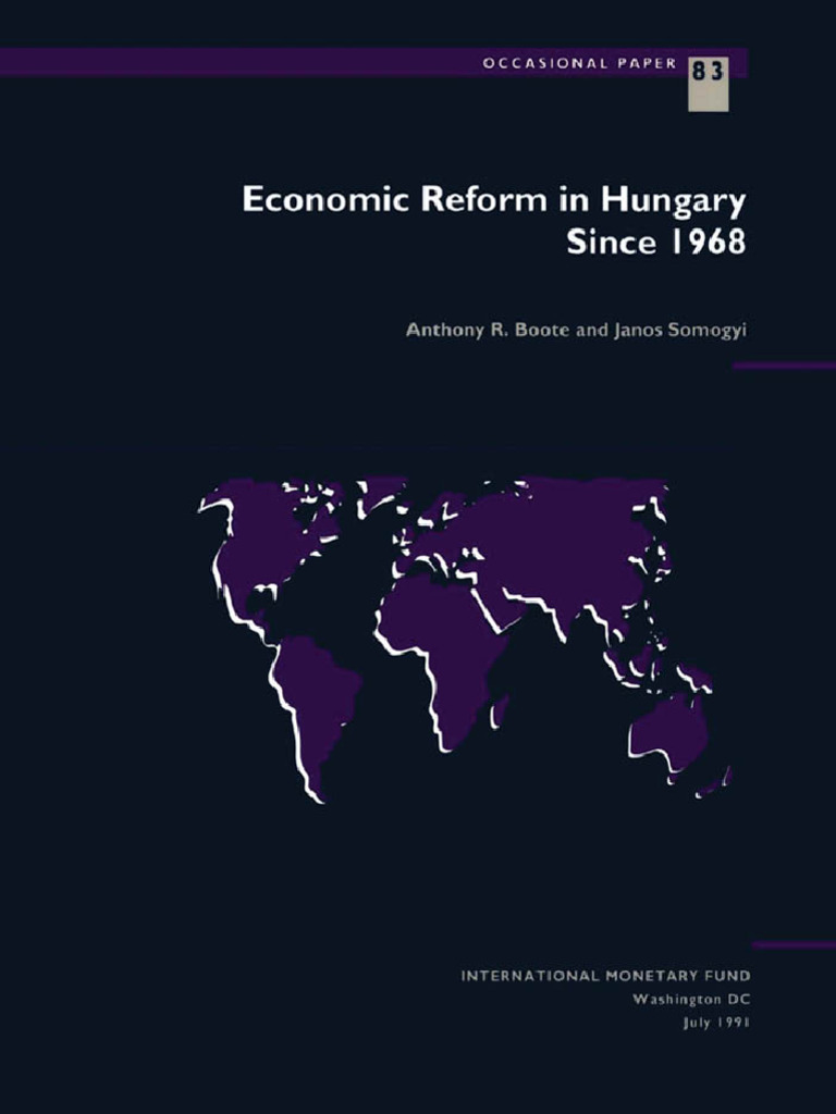 Hungary's Economic Reforms Since 1968 | PDF | Bankruptcy ...