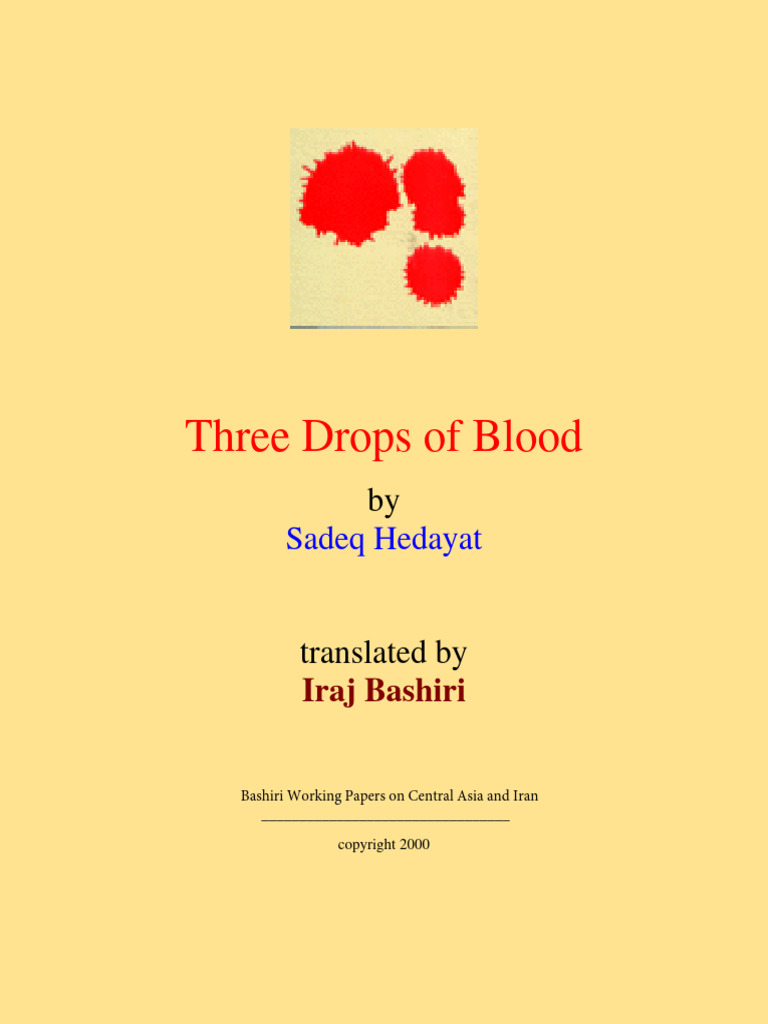 Three Drops of Blood | PDF | Cats
