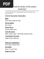 Character Nicknames and Descriptions List | PDF | Dragon Ball | Anime ...