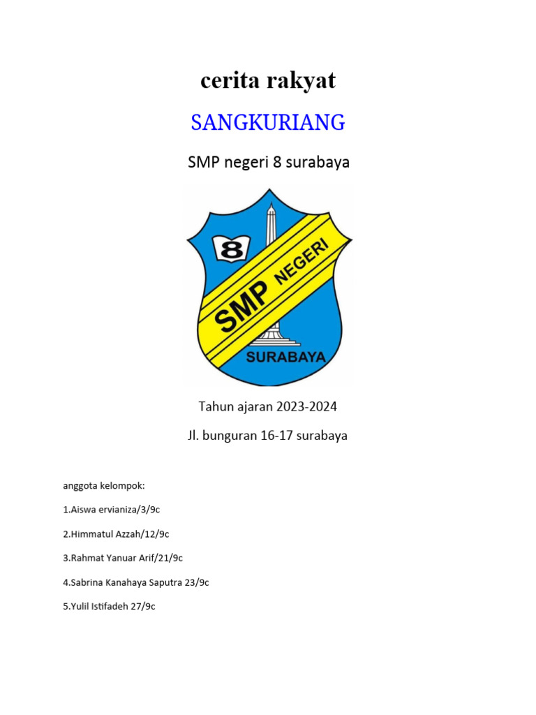 Cerita rakyat-WPS Office Salinan | PDF | Traditional Stories | Folklore