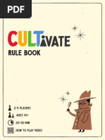 Cribbage Rule Book | PDF | Tabletop Games | Playing Cards