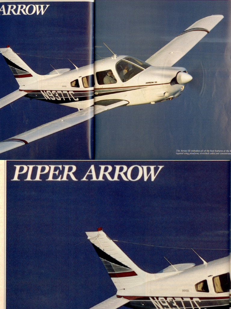 198606-1967-82 Piper PA-28R Arrows | PDF | Turbocharger | Aerospace