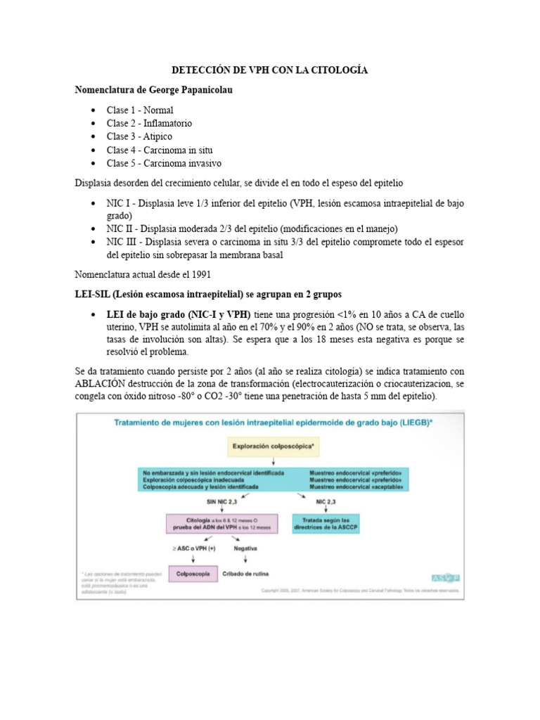 DETECCIÓN DE VPH CON LA CITOLOGÍA | Descargar gratis PDF | Cáncer de ...