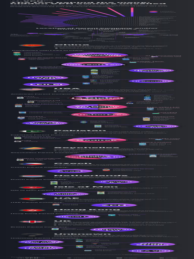 Infographic VPNpro 97 VPN Products Run by Just 23 Companies | PDF ...