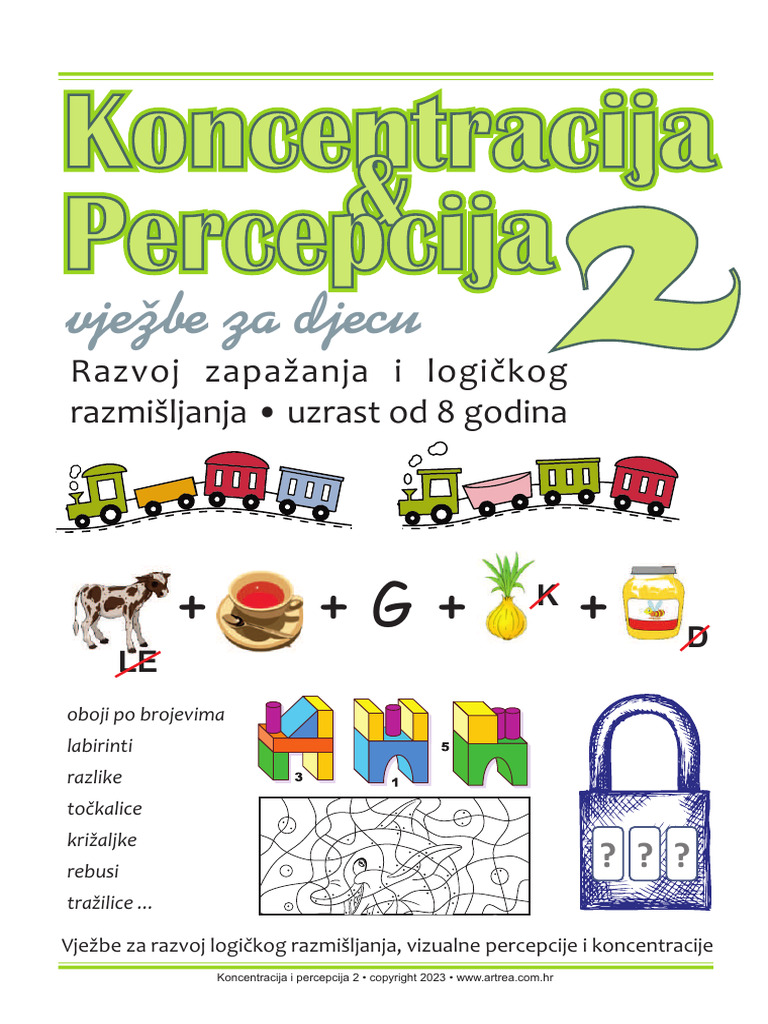 Koncentracija Percepcija 2 | PDF