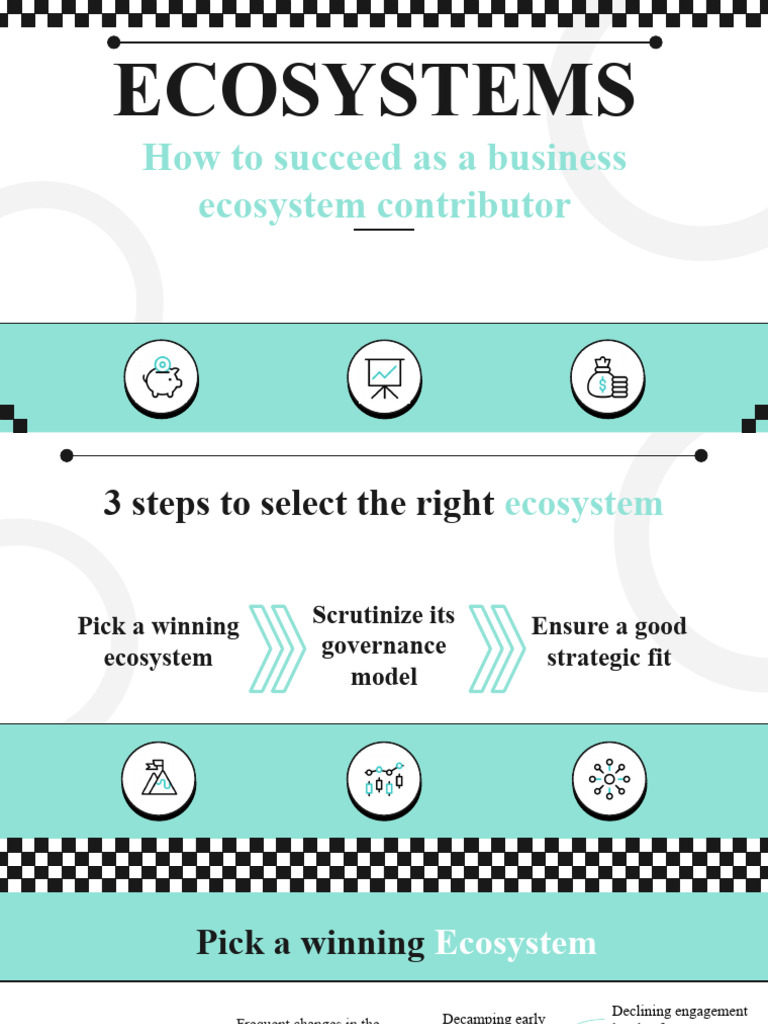 Ecosystems Presentation Pdf Governance Ecosystem