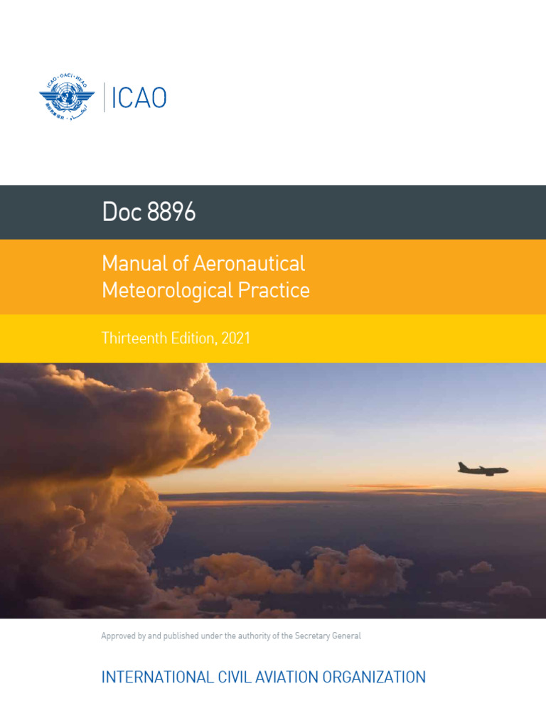 Icao Doc 8896 Cons en | PDF | Weather Forecasting | Meteorology