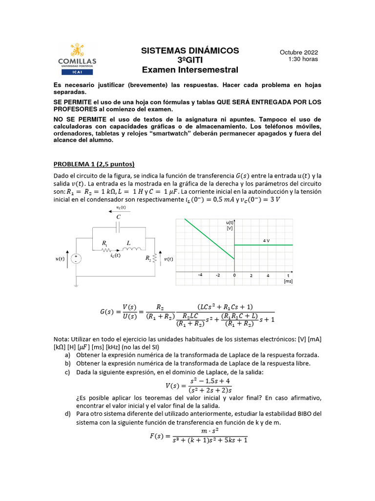 SD EI 2022-10 soluciขn | PDF | Ecuaciones | Función (Matemáticas)
