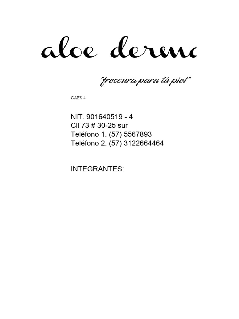 Dia 17 Aloe Derma 6.42 Am | PDF | Impuestos | Economias