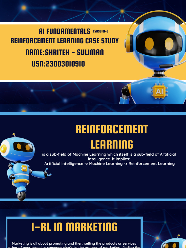 Reinforcement Learning Applications Overview | PDF | Artificial ...