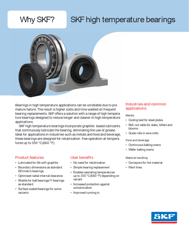 Why SKF Exopar | PDF | Bearing (Mechanical) | Reliability Engineering