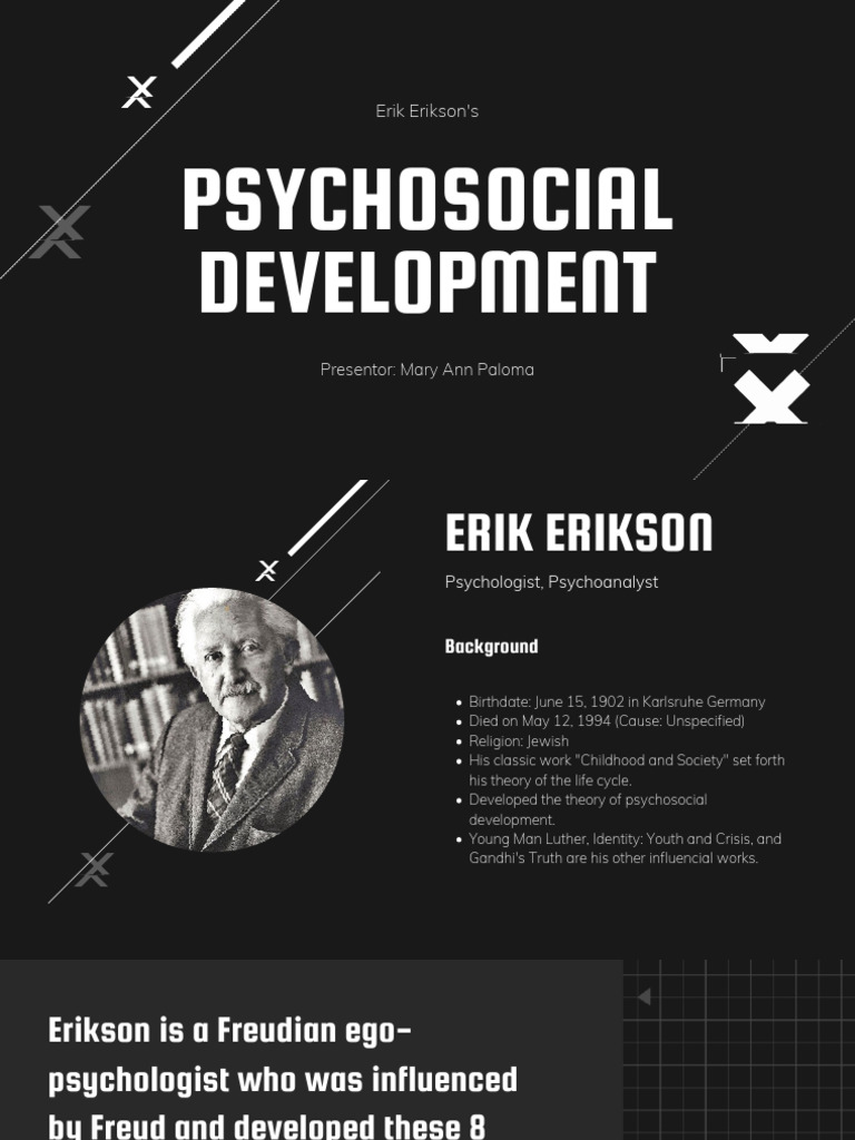 Erikson's Psychosocial Development by Mary Ann Paloma | Download Free PDF | Behavioural Sciences ...