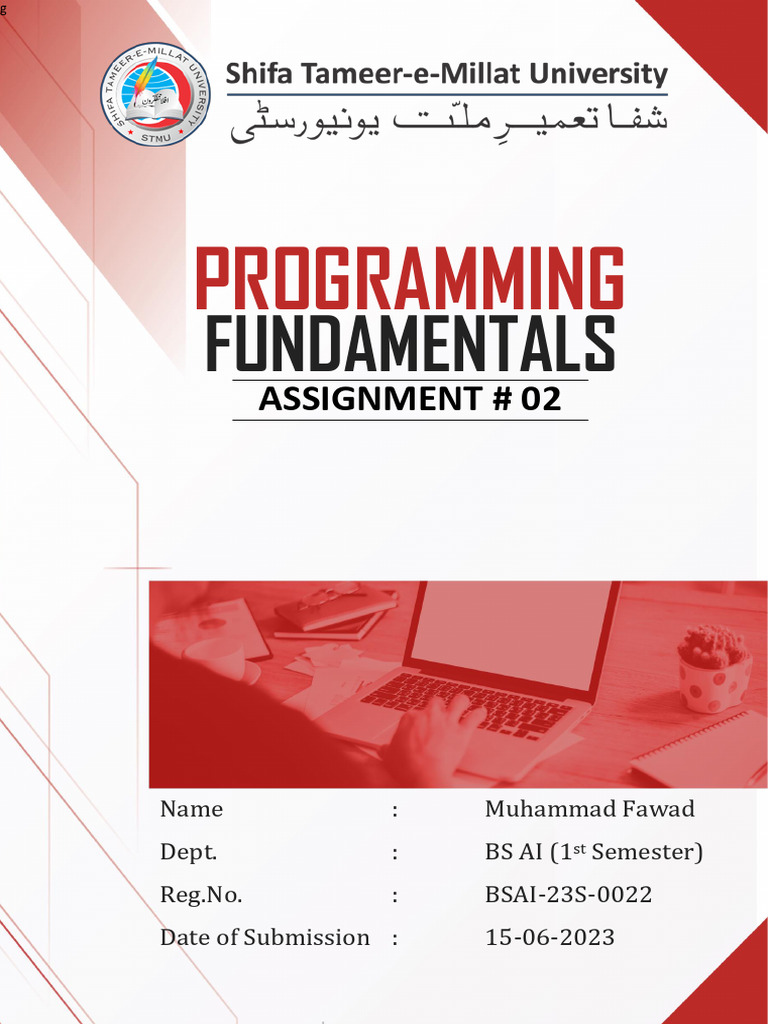 PF Assignmnet Muammad Fawad BS AI | PDF | Computer Programming ...