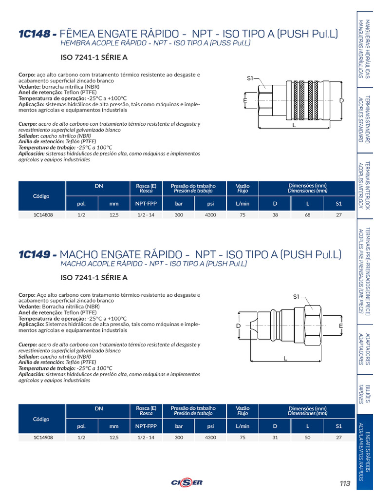 Engare Rápido AxxionFlex | PDF | Materiales | Rieles