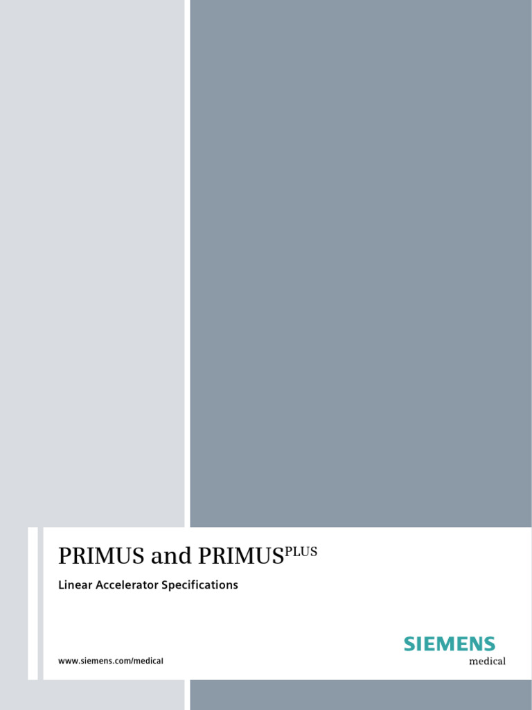 PRIMUS and PRIMUS Plus Specifications - Datasheet-0609 | PDF | Absorbed ...