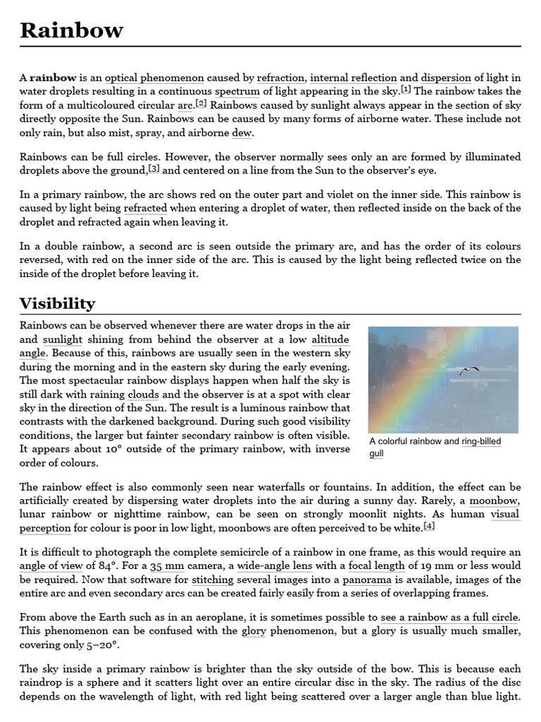 Pelangi | PDF | Rainbow | Sky