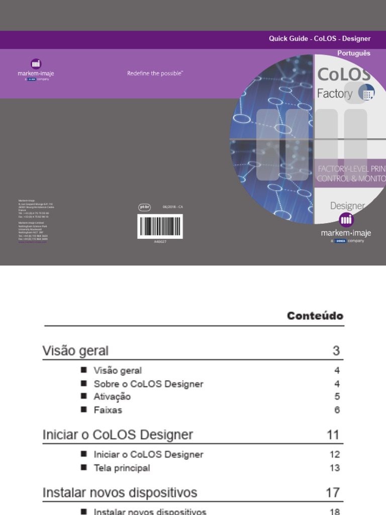 A40027-C_br CoLOS Designer Quick Guide | PDF | Bancos de dados | Janela ...