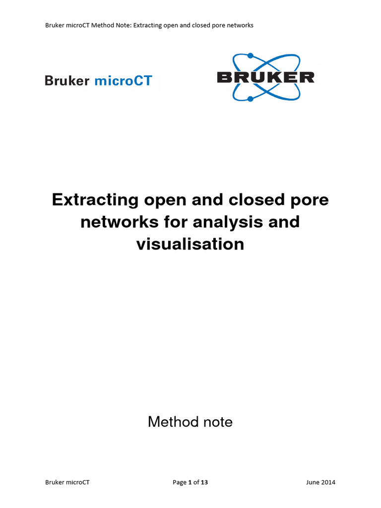 mn060 - Extracting Open and Closed Pore Networks For Analysis and Visualisation | PDF | Image ...