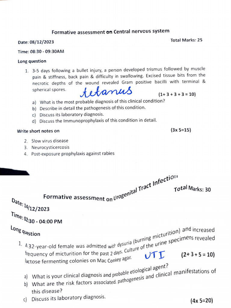 Microbiology Paper 240203 123247 | PDF | Infection | Hiv