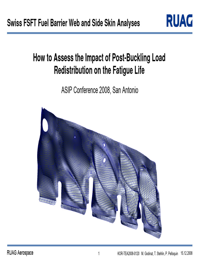 How To Assess The Impact of Post-Buckling Load Redistribution On The ...
