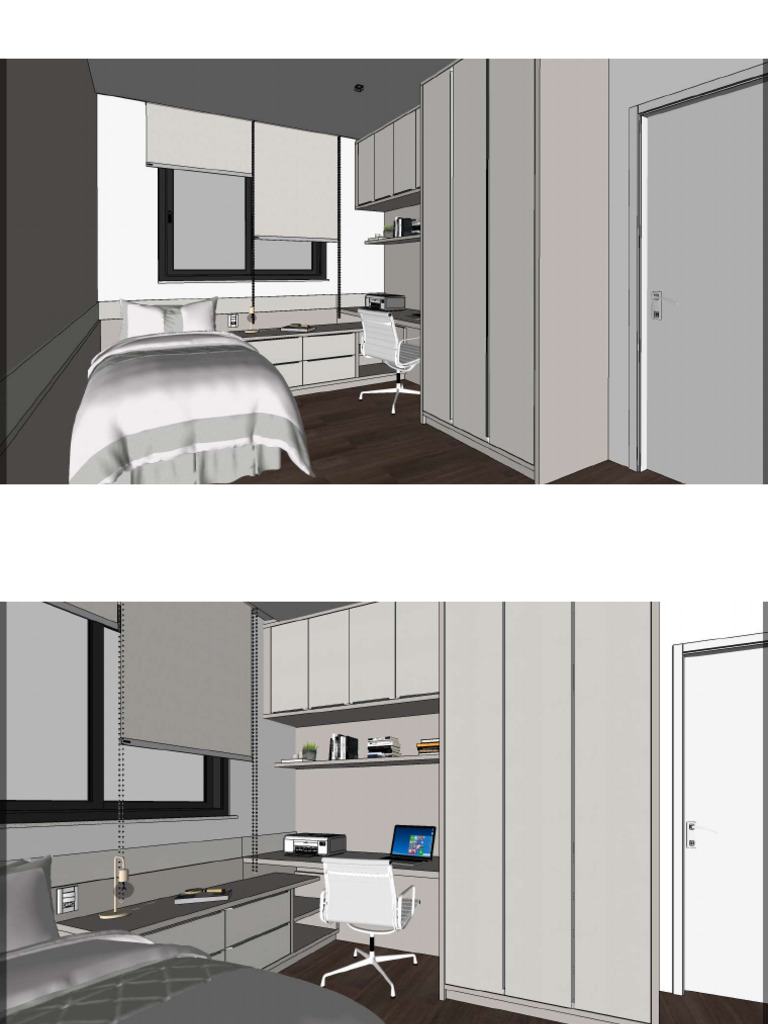 Projeto Preliminar - Quartos | PDF