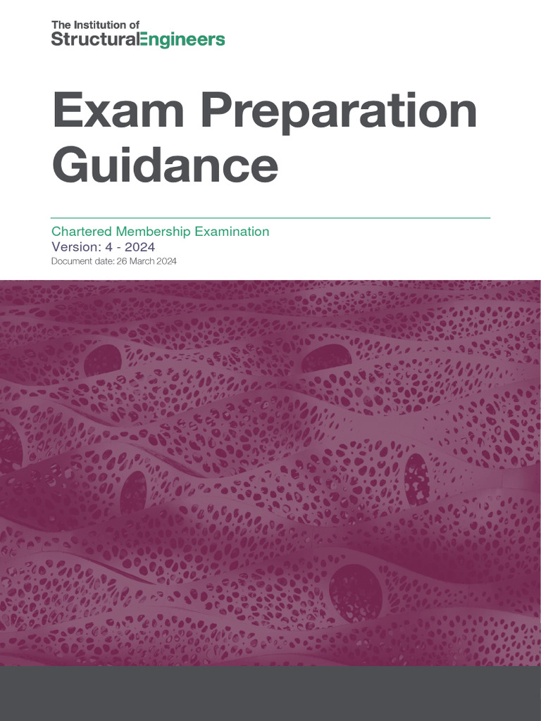Chartered Membership Exam Guide | PDF