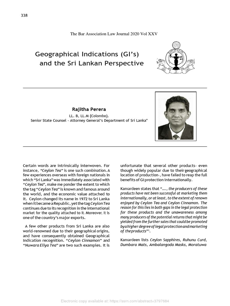 Trips and Lisbon Agreement | PDF | Trademark | World Intellectual ...