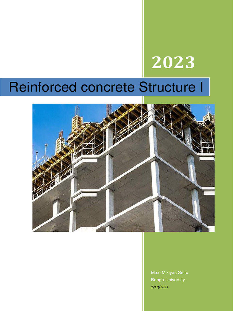 RC I Revised | PDF | Concrete | Cement