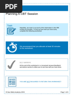CTS-R Marking Criteria | PDF | Thought | Emotions