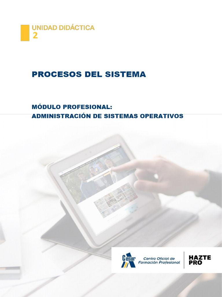 Ud2 Aso | PDF | Proceso (Computación) | Hilo (Computación)