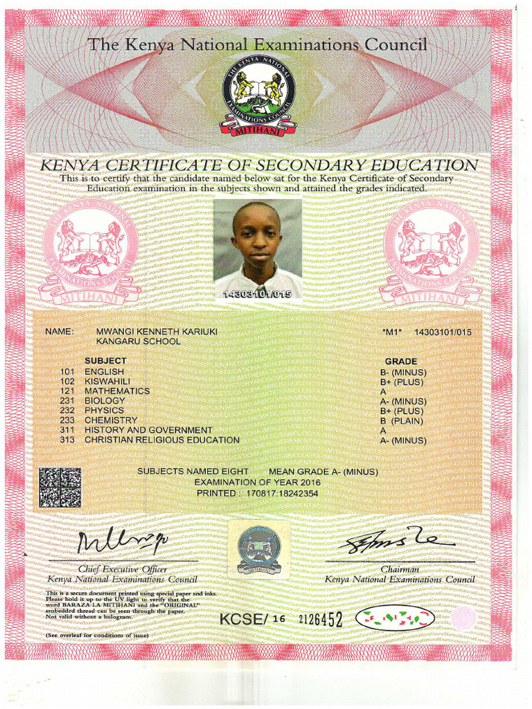 KCSE | PDF